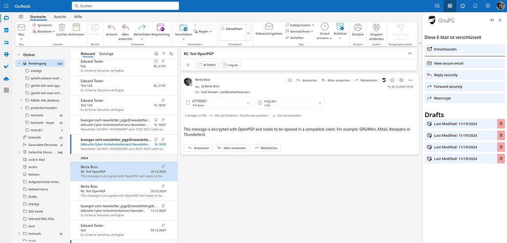 GpgOL and new Outlook - help-en - GnuPG & Gpg4win Forum